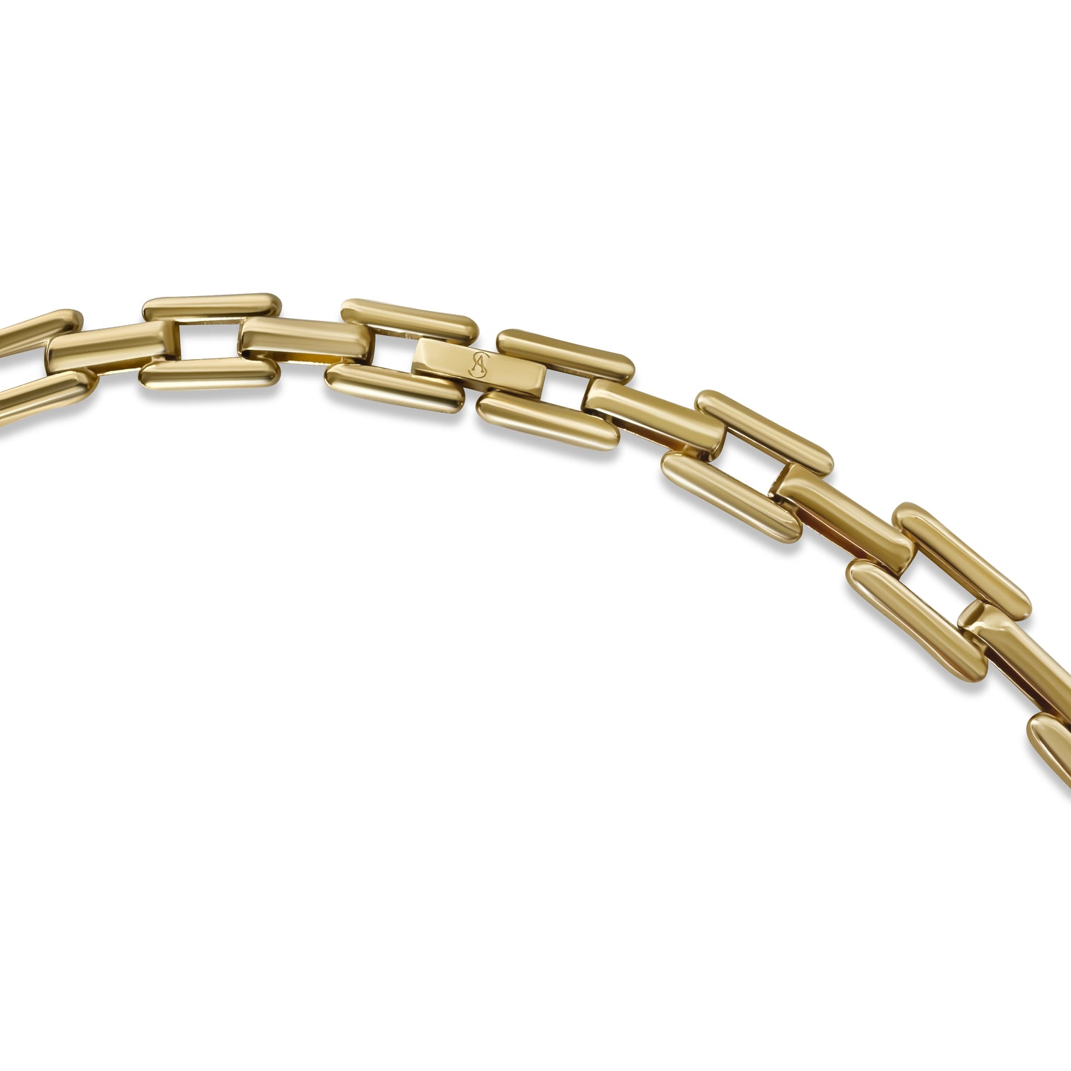 Square Link Necklace – Anisa Sojka